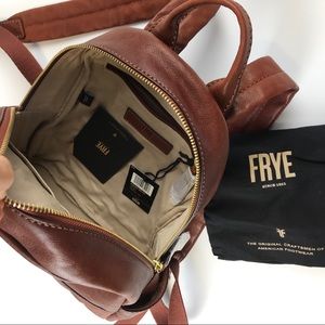 Frye | Bags | Nwt Frye Leather Backpack Cognac | Poshmark
